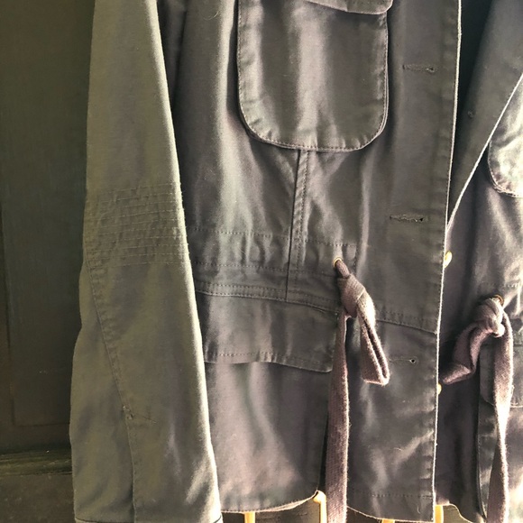 Mossimo Supply Co. | Jackets & Coats | Military Navy Canvas Jacket ...